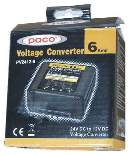 Convertidor DC-DC 6A PV2412-6. - Casa Hermes