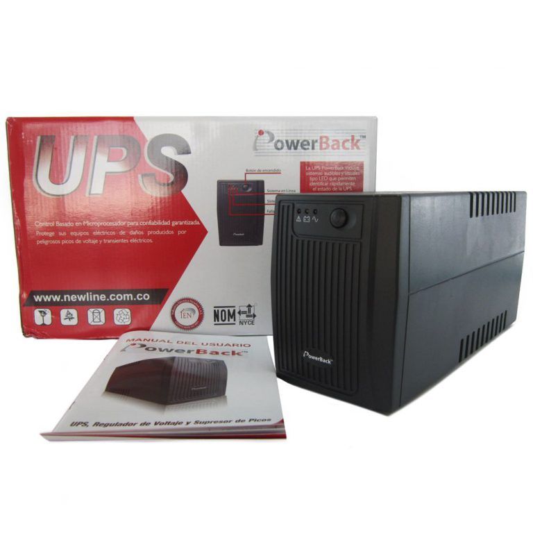 UPS 600VA, Sistema Ininterrumpido De Corriente. - Casa Hermes